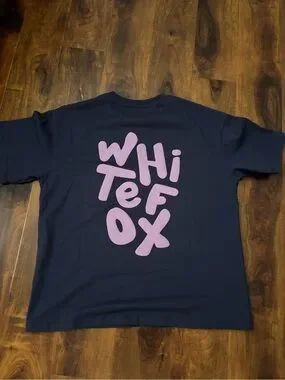White Fox Boutique | Tops | White Fox Boutique Purple Tee With Pink ...